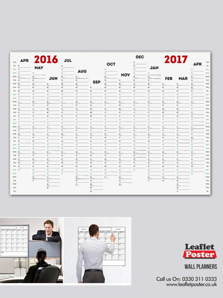 WALL PLANNERS - Leaflet Distribution